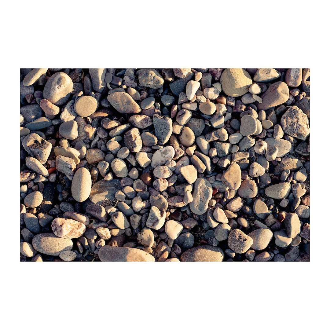 Close up of Coastal Pebbles Wall Art, Digital Download, Beach Interior ...