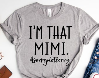 Funny Mimi Shirt | Etsy