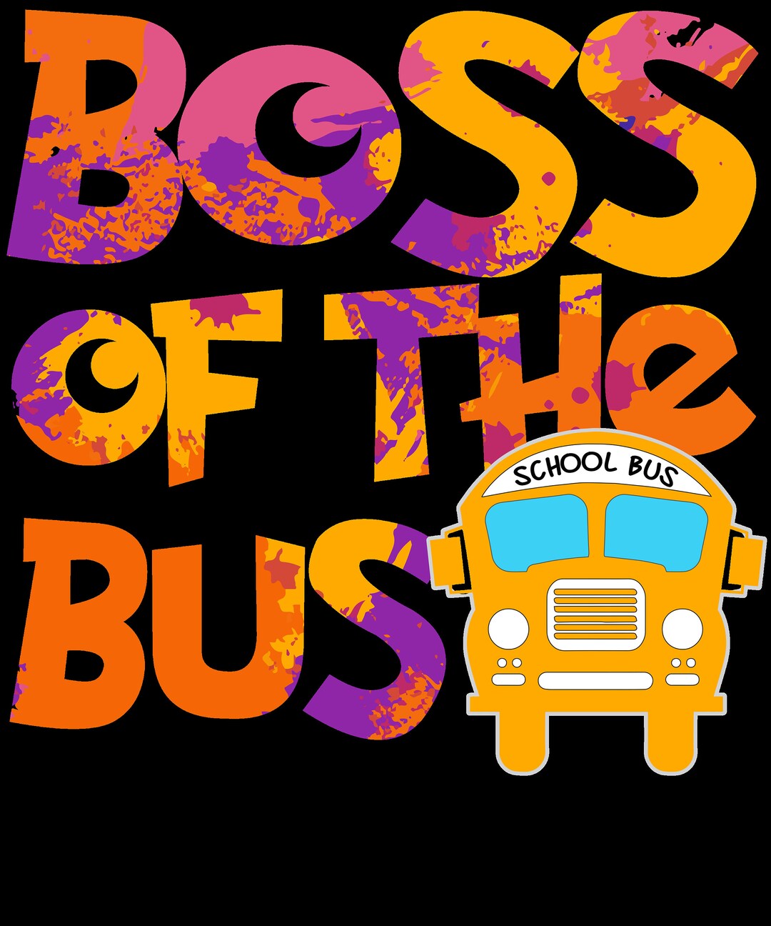 Boss of the Bus - Etsy