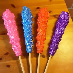 Giant Rock Candy Sticks Large Rock Candy Decorations Huge | Etsy