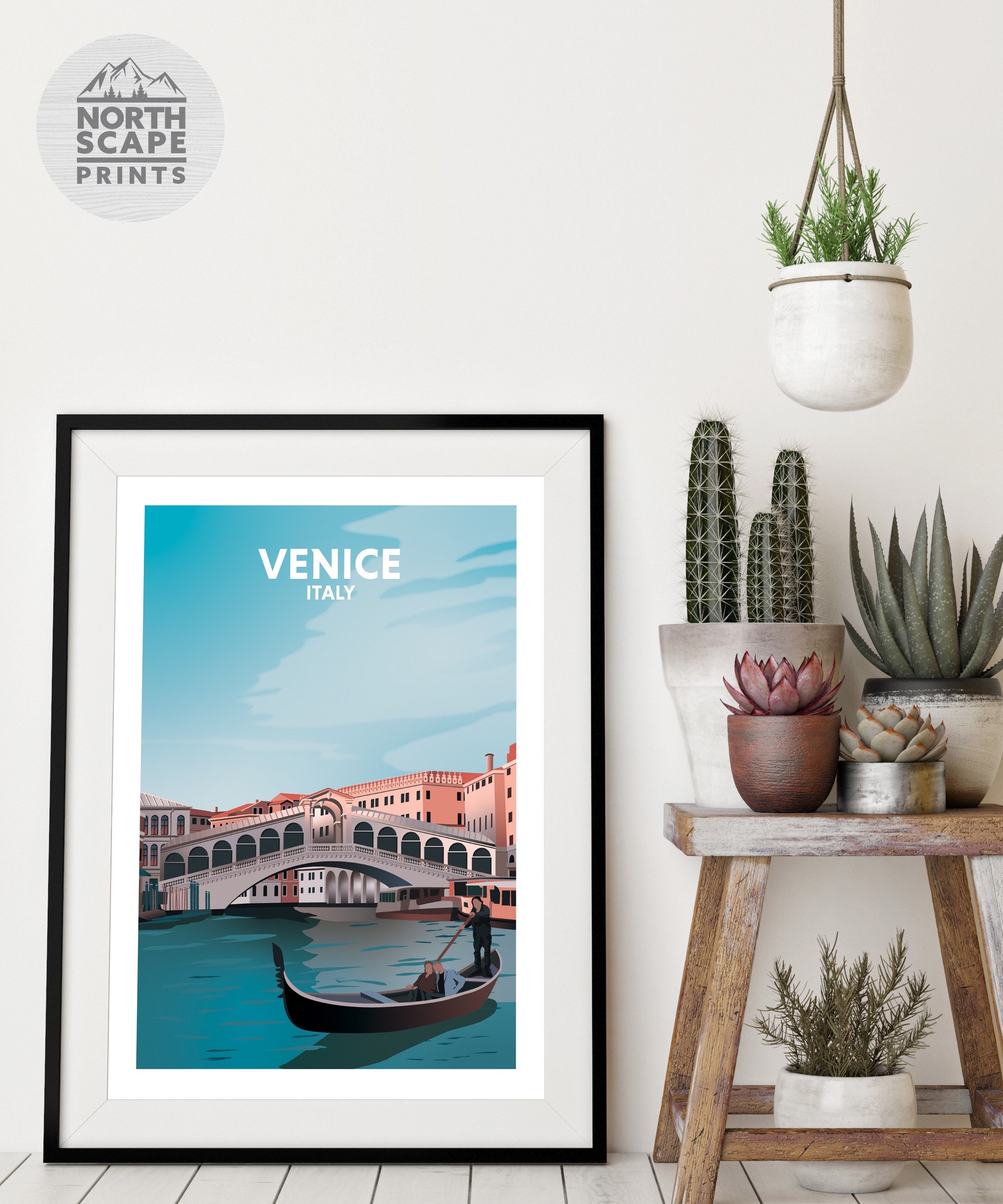 Venice Italy Unique Travel Print | Etsy