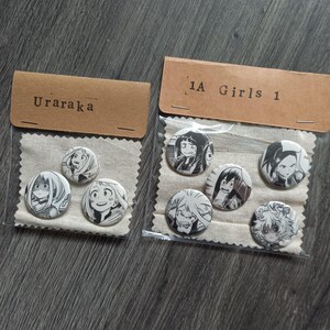My Hero Academia Badge Packs - MHA Badges - Manga Badges - Izuku ...