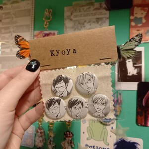 Ouran High School Host Club Badge Packs - OHSHC Badges - Manga Badges ...