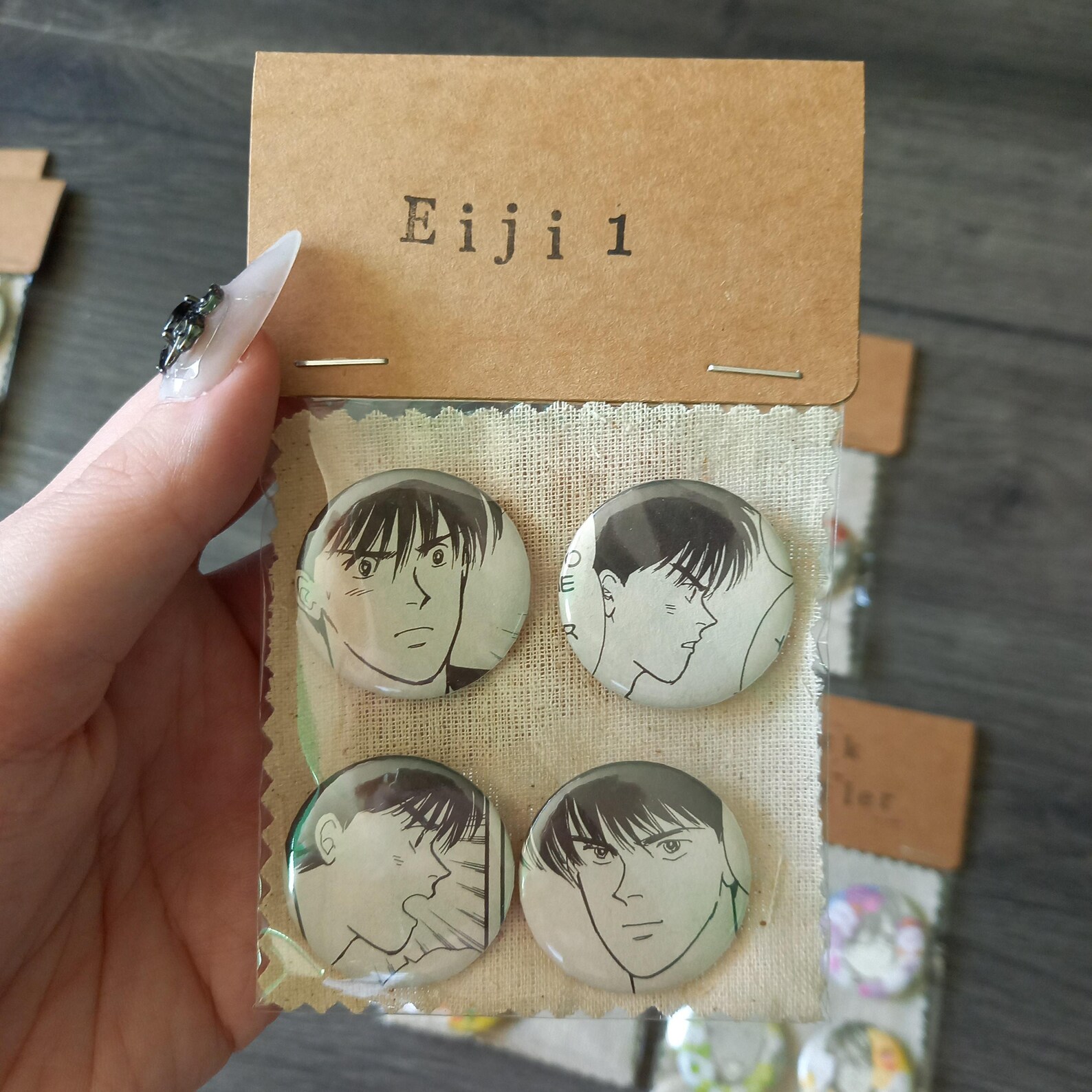 Banana Fish Badge Packs - Ash Lynx Badges - Manga Badges - Eiji Okamura ...