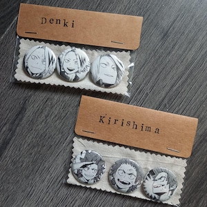 My Hero Academia Badge Packs - MHA Badges - Manga Badges - Izuku ...