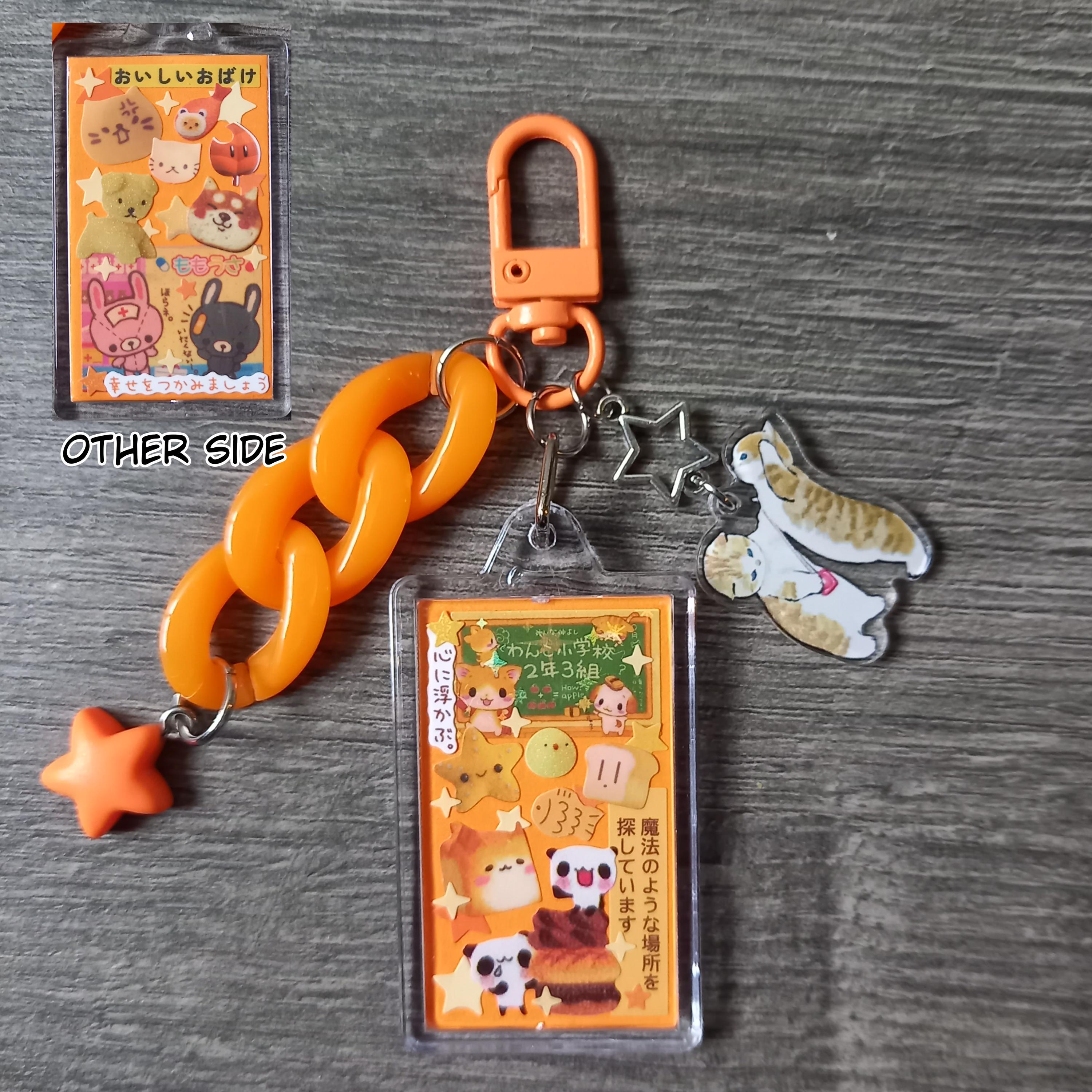 Japanese Aesthetic Keychains - Deco Keychains - Handmade Keychain - Y2K ...