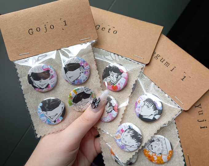Anime Badges - Etsy