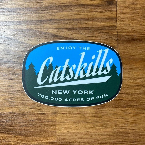 Catskill Mountain Sticker - Etsy