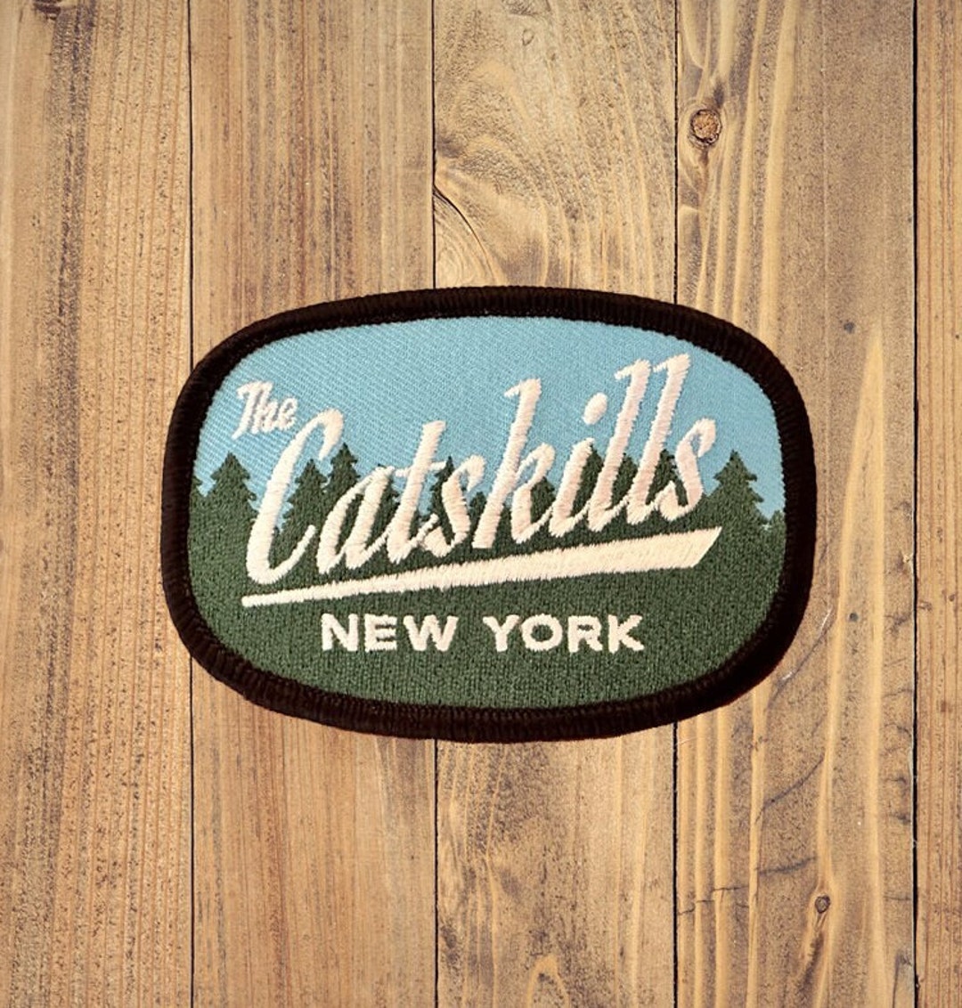 Catskills Embroidered Patch - Etsy