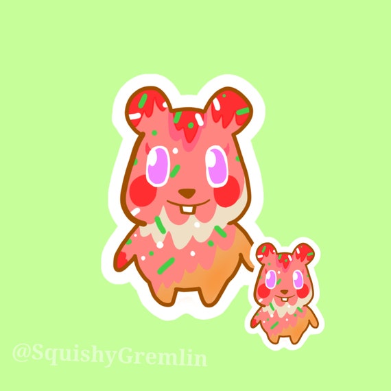 Apple Marshal Merengue. Animal Crossing Frosted Cookie Stickers Sherb ...