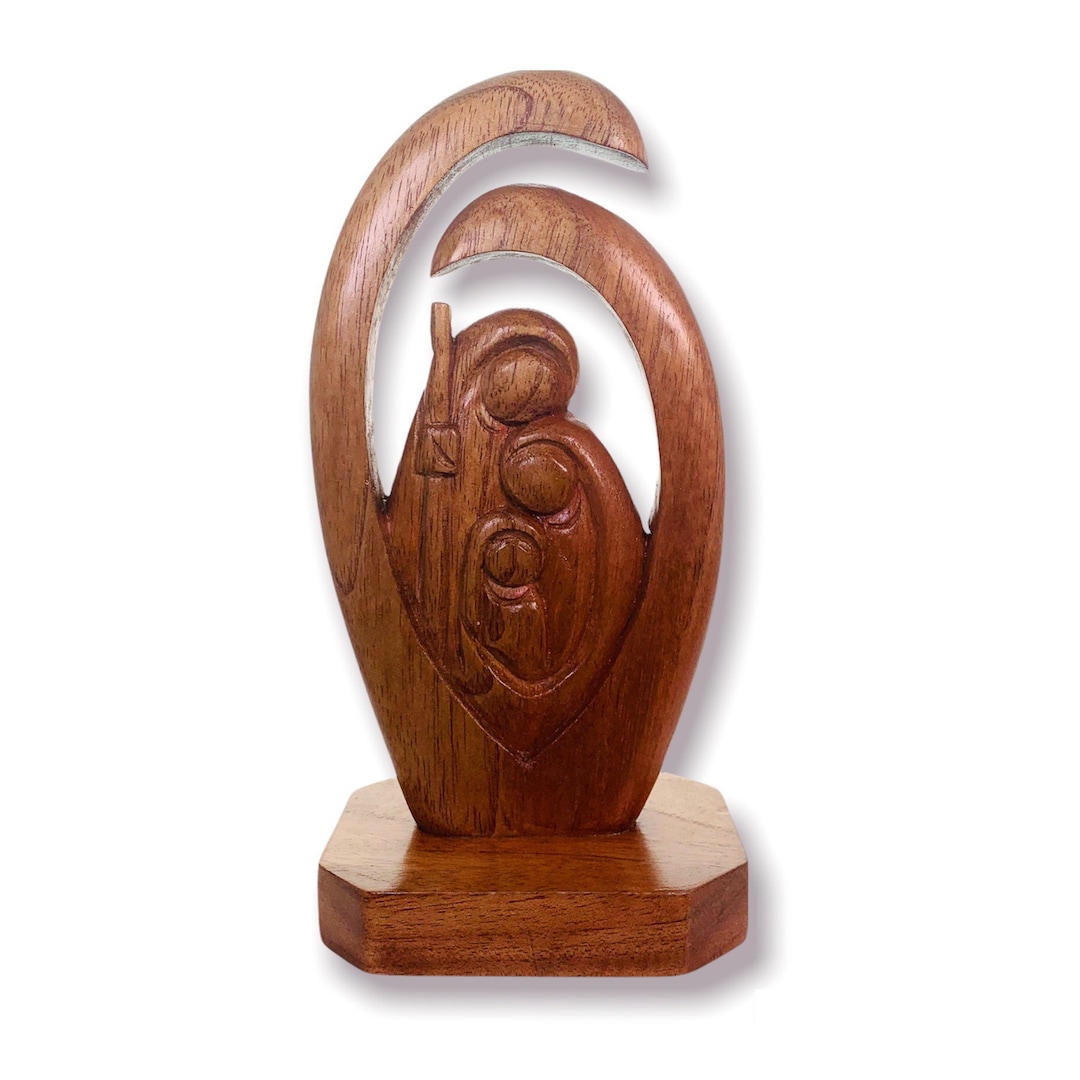 Unique Nativity Scene. Christmas Decor. Nativity Set. Mary Joseph Jesus ...