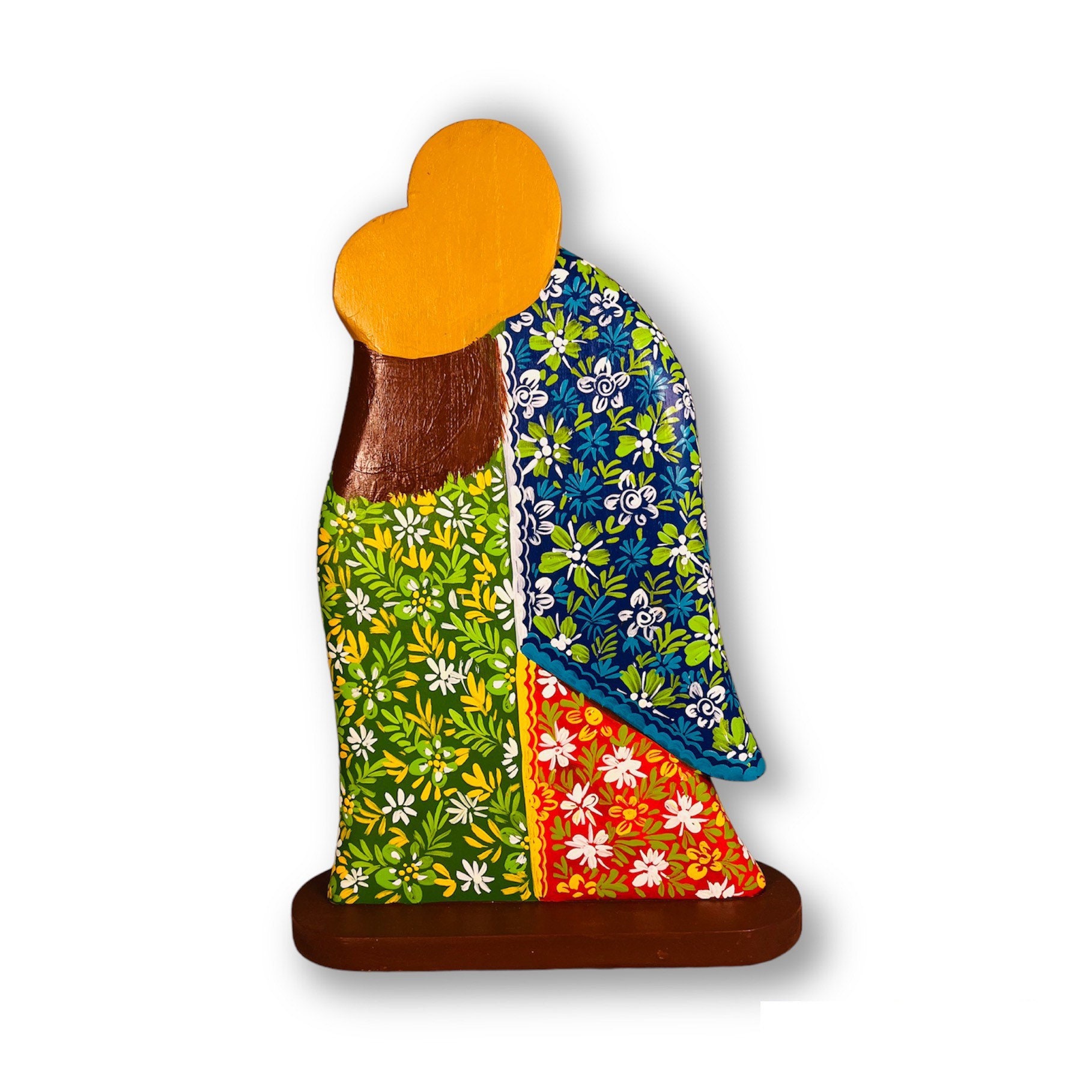 Unique Floral Design Nativity Scene Christmas Nativity Scene Gift Hand ...