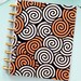 Swirls Planner Cover for Disc Bound Planner | Planner Cover for Spiral ...