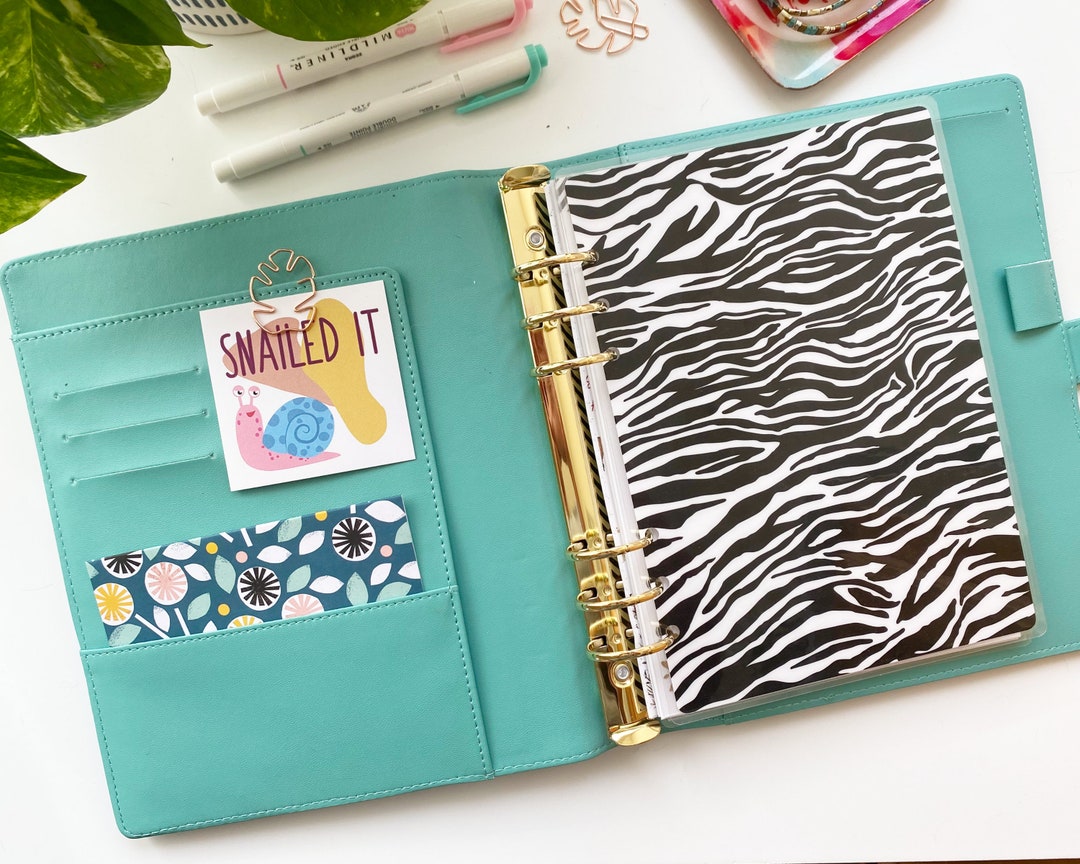 Animal Print Planner Dashboard, Planner Insert, Discbound Dashboard, A5 ...
