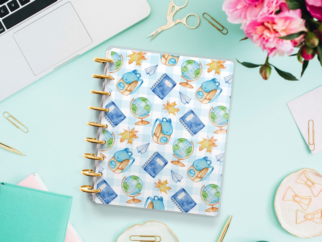 Back to School Planner Cover for Disc Bound Planner | Planner Cover for ...