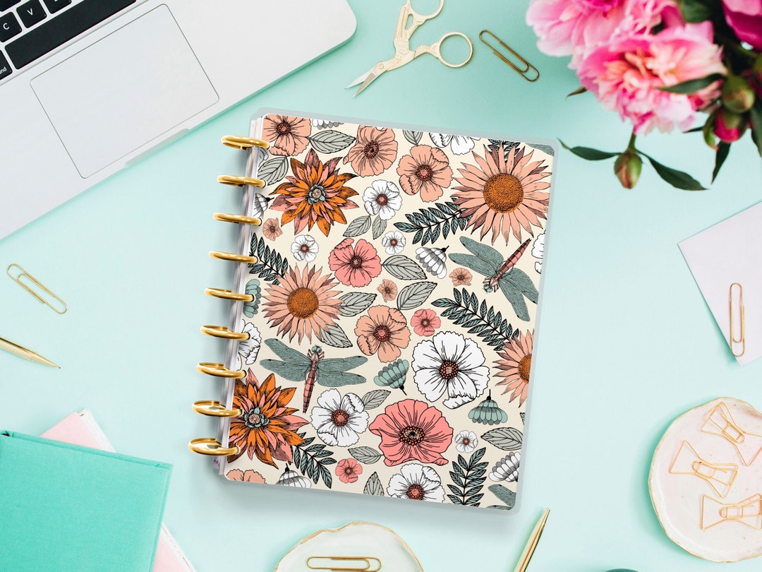 Dragonfly Planner Cover for Disc Bound Planner | Planner Cover for ...