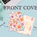 Flower Planner Cover for Disc Bound Planner | Planner Cover for Spiral ...