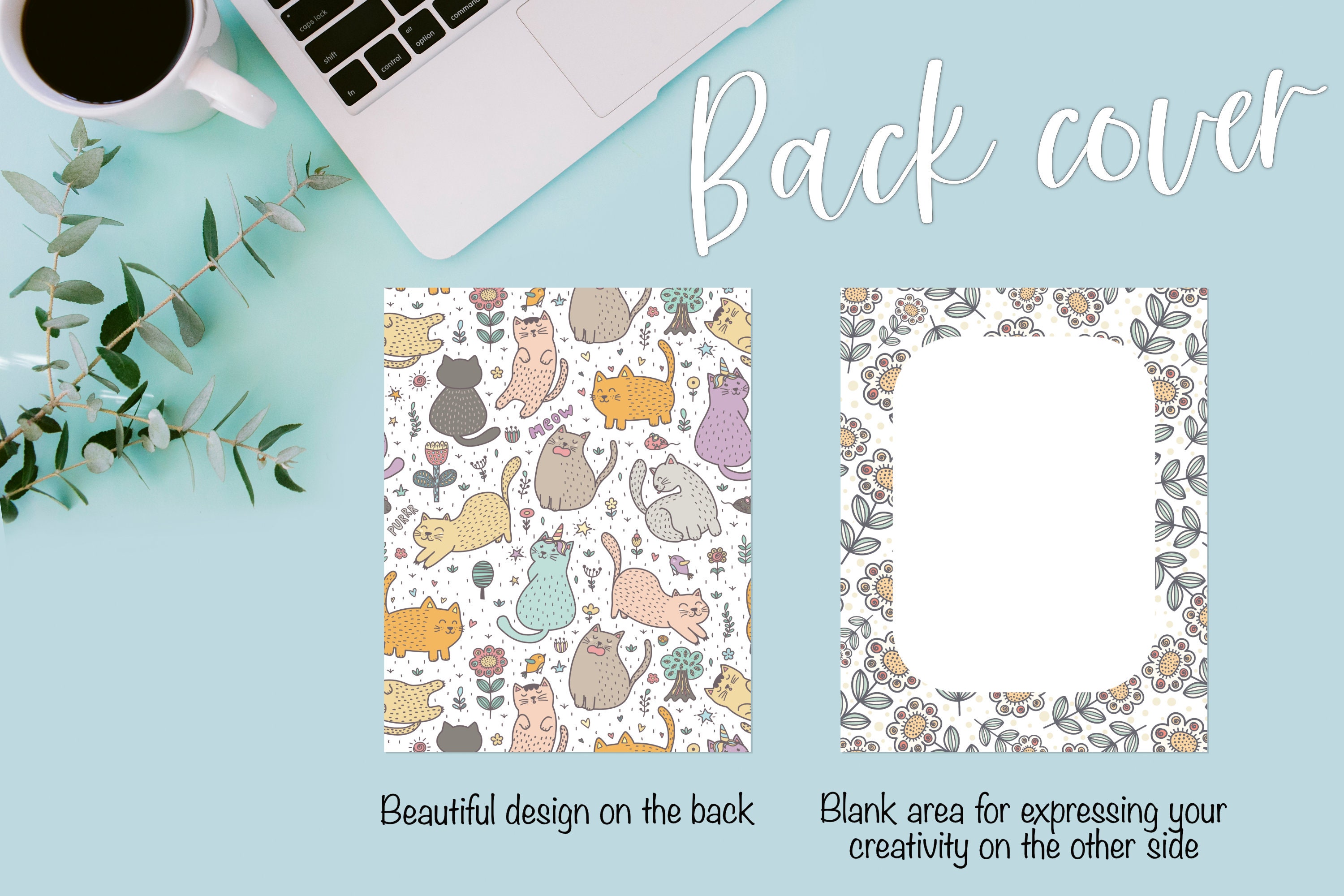 Cat Planner Cover for Disc Bound Planner Planner Cover for - Etsy