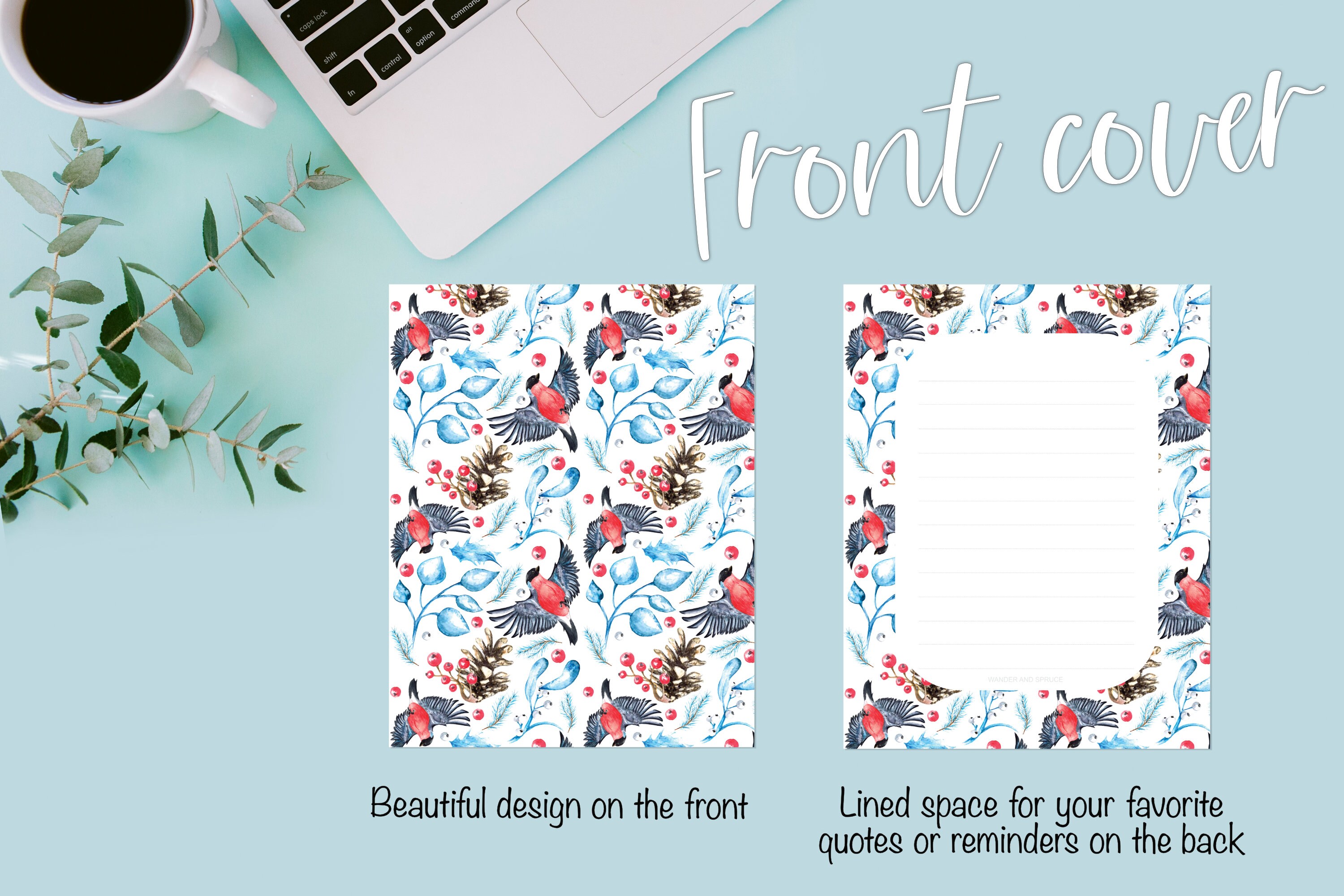 Robin Planner Cover for Disc Bound Planner Planner Cover for - Etsy