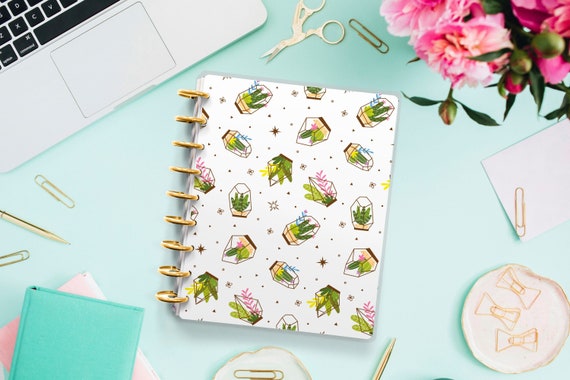 Terrarium Planner Cover for Disc Bound Planner Planner Cover - Etsy
