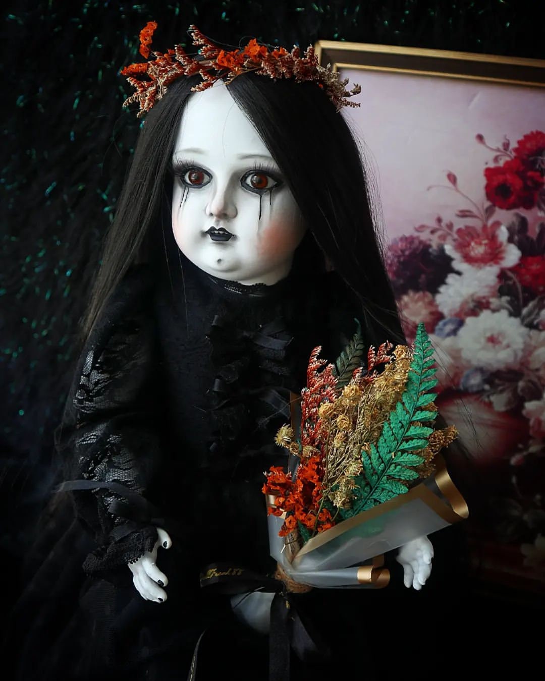 Gothic Porcelain Doll Costume