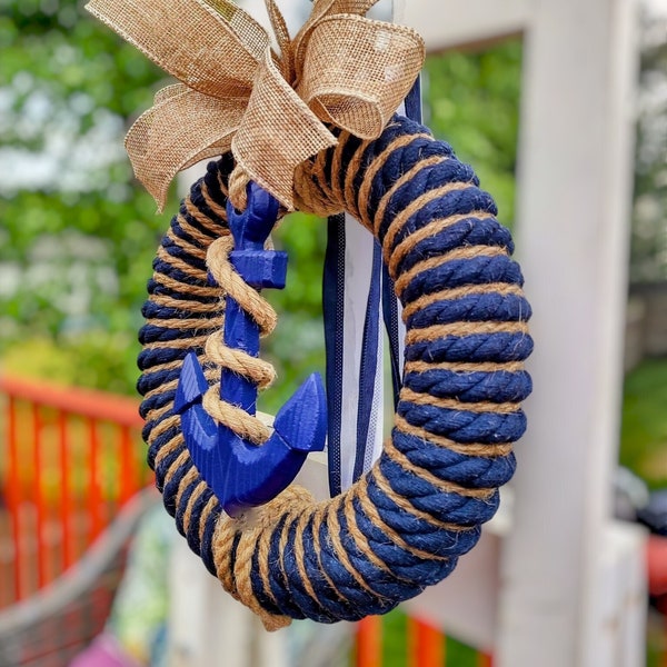 Rope Wreath - Etsy