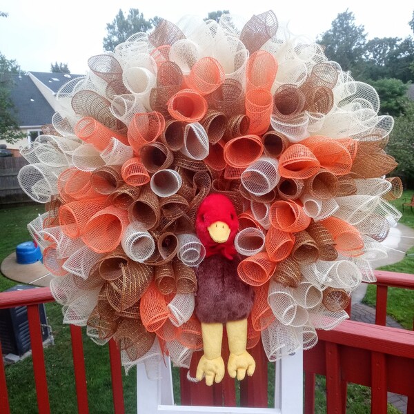Turkey Wreath - Etsy