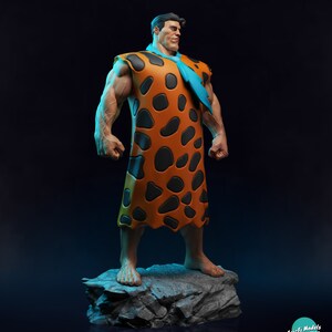 Mr. Bedrock Fred Flintstone Original Resin Garage Kit - Etsy