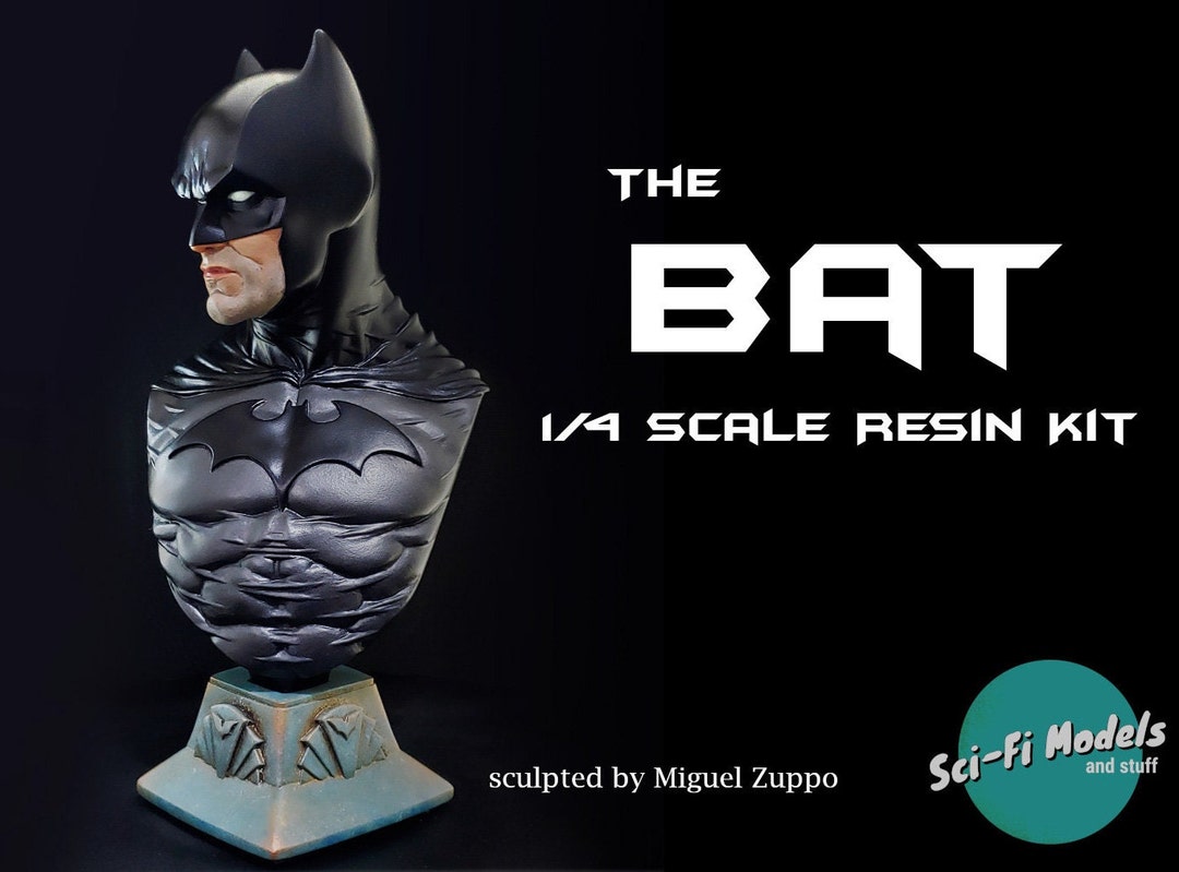 Batman the Bat Original Resin Garage Kit Bust - Etsy