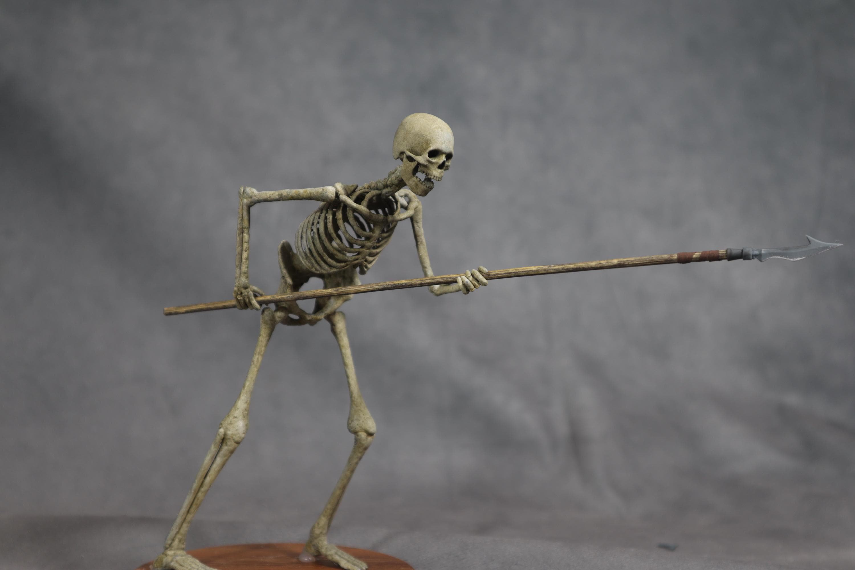 Classic Movie Inspired Spear Skeleton Resin Kit - 1/8 Scale - Etsy
