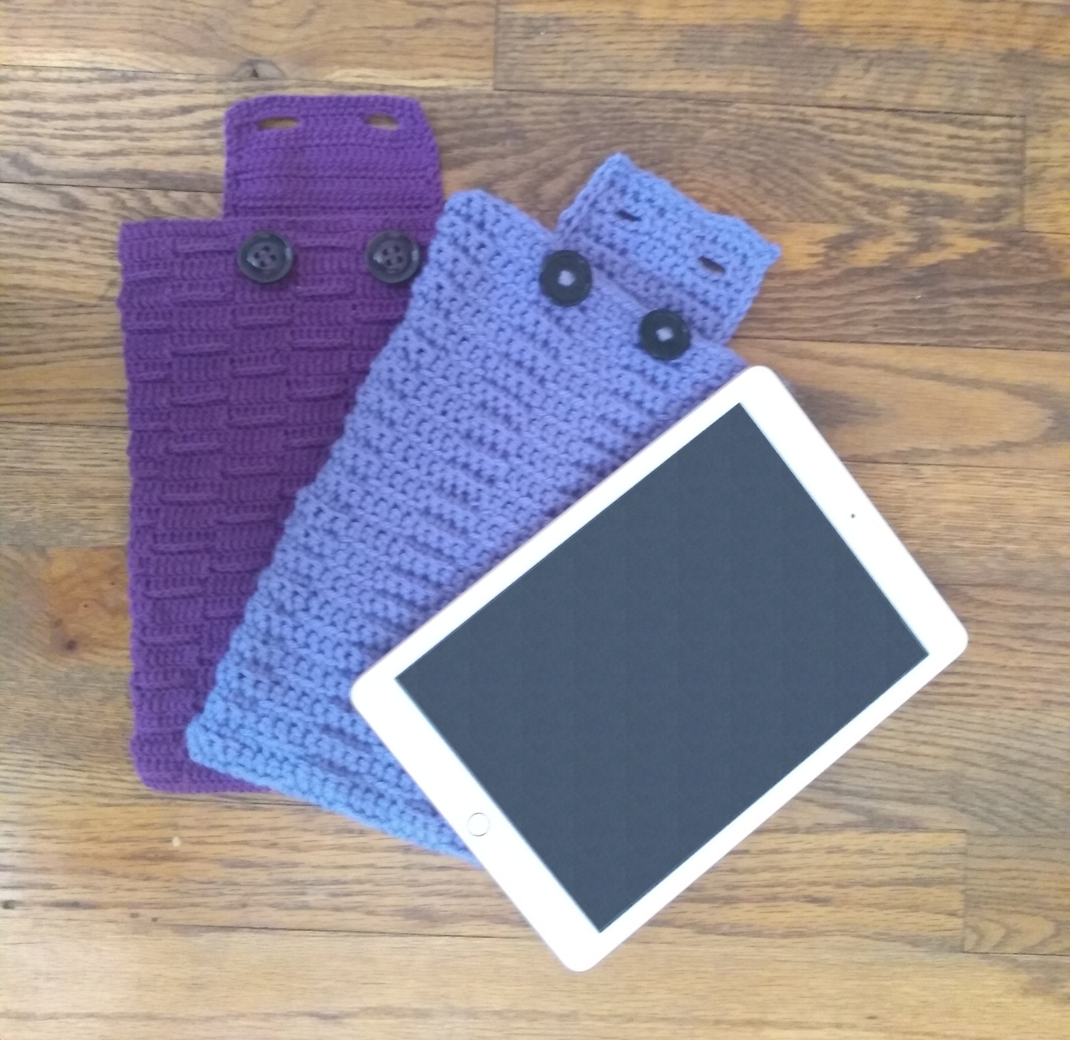 PATTERN iPad Case - Handmade Crochet for Ebook or E-reader Case - Very ...