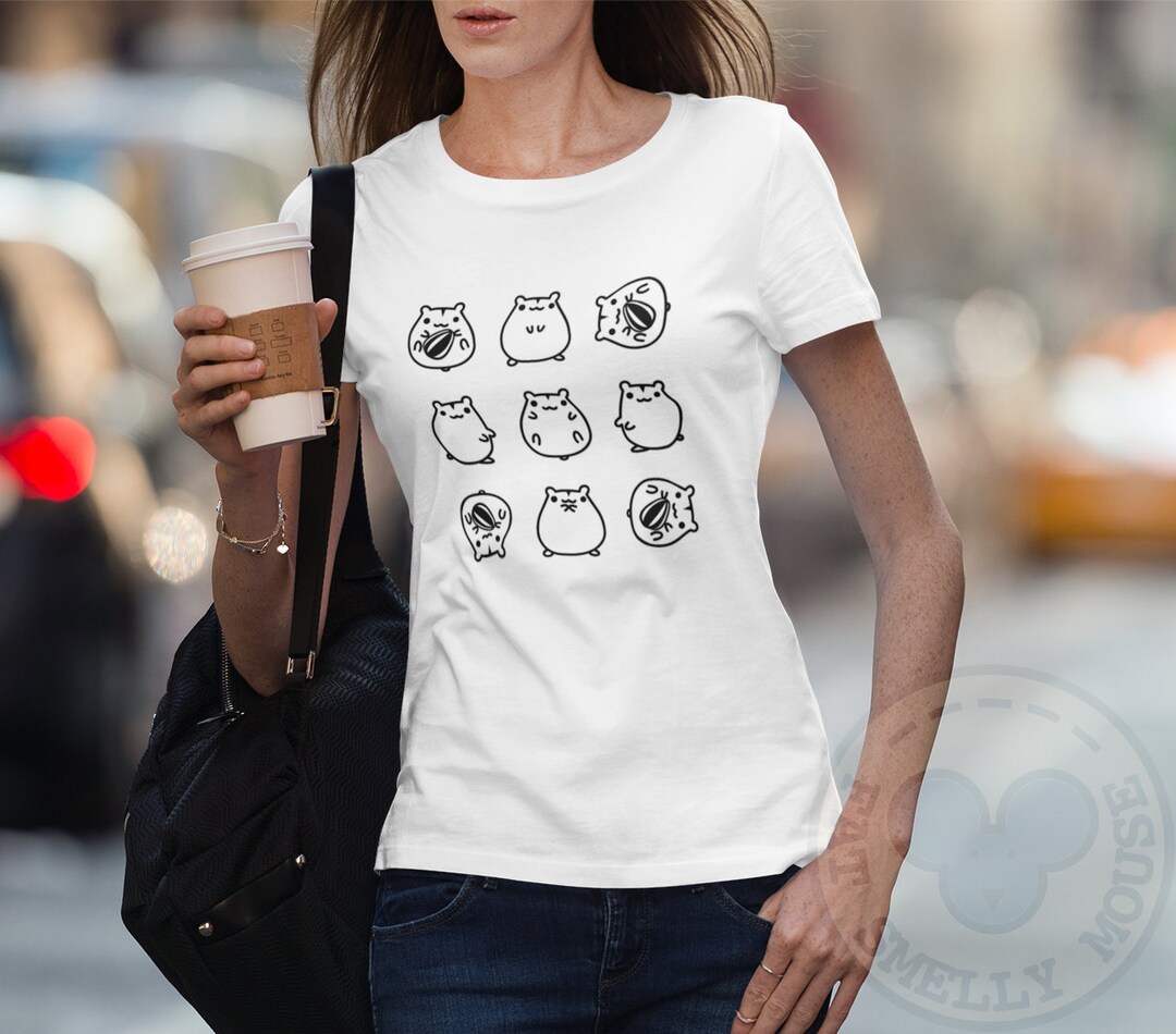 Cute Hamsters Shirt - Unisex - T-shirt With Hamsters in Cute and Funny ...
