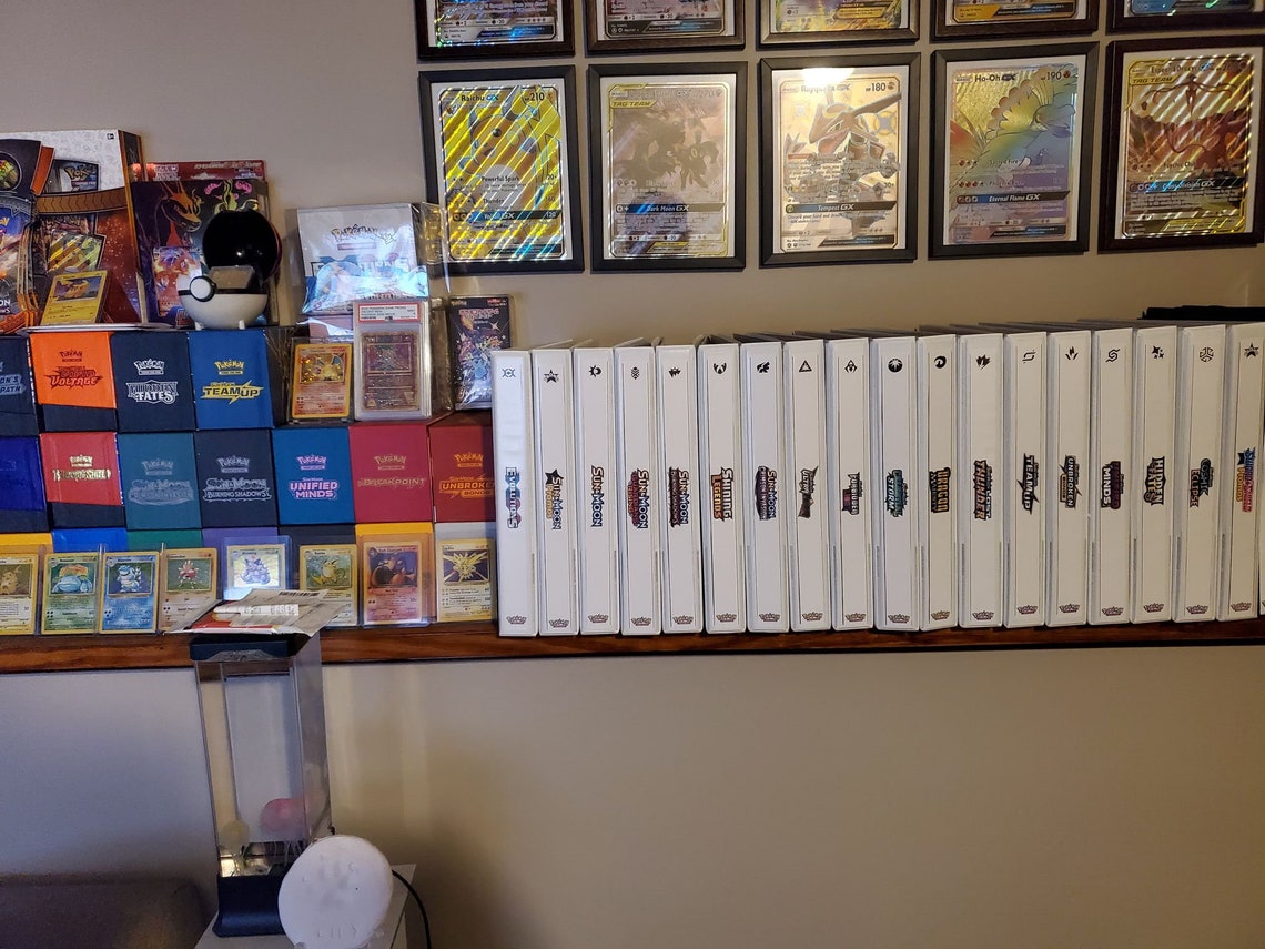 Pokemon Binder Labels (sword & Shield) - Etsy