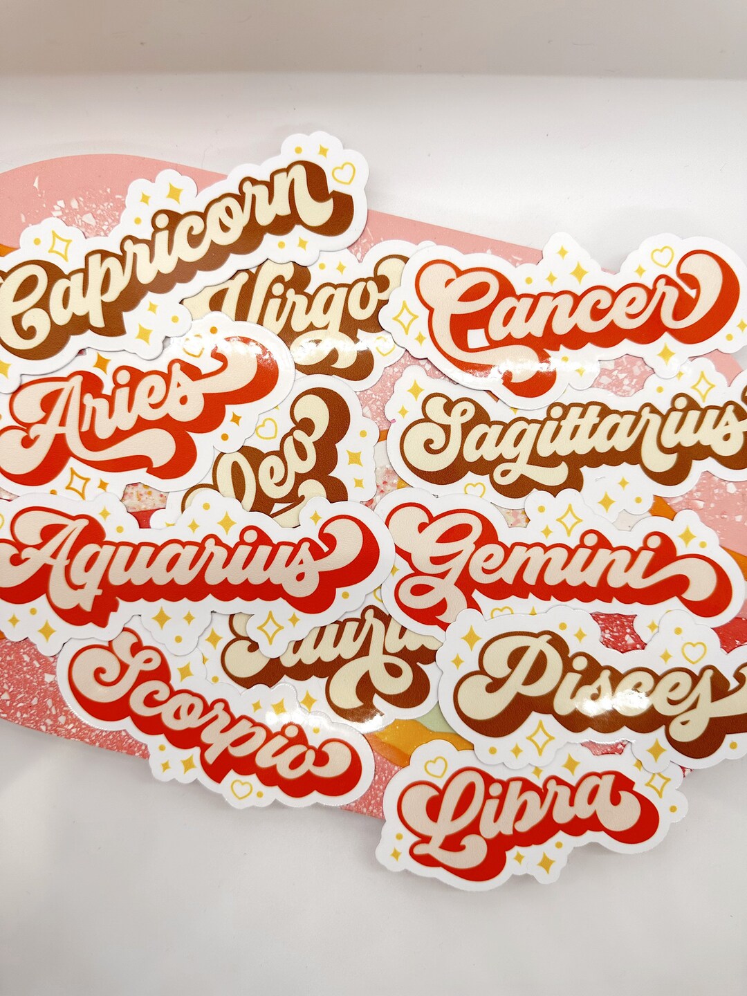 Zodiac Astrology Sign Sticker, Mystical Sticker, Celestial Sticker ...