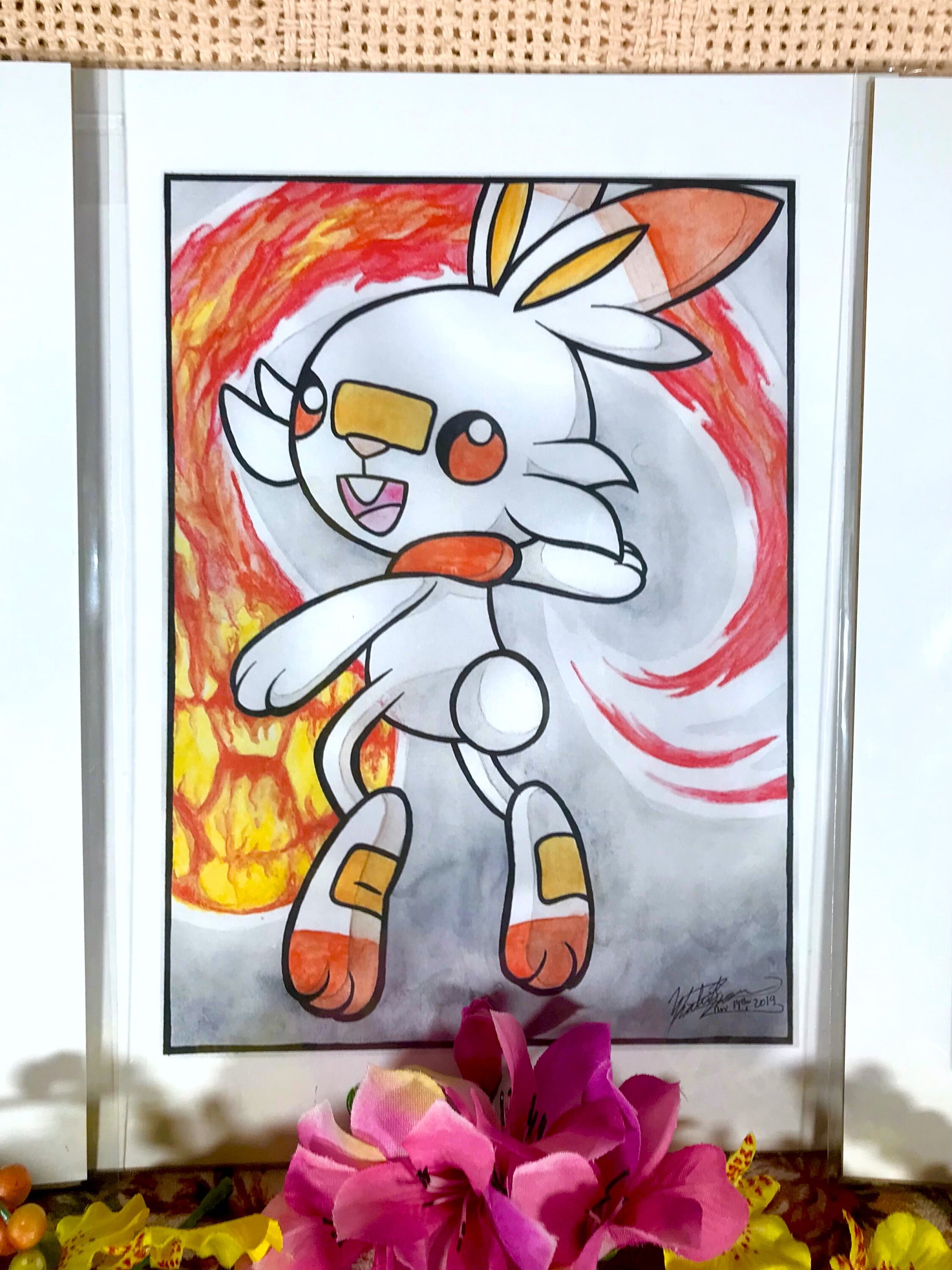 Sobble, Grookey, & Scorebunny Watercolor Original Signed Art Print Set ...