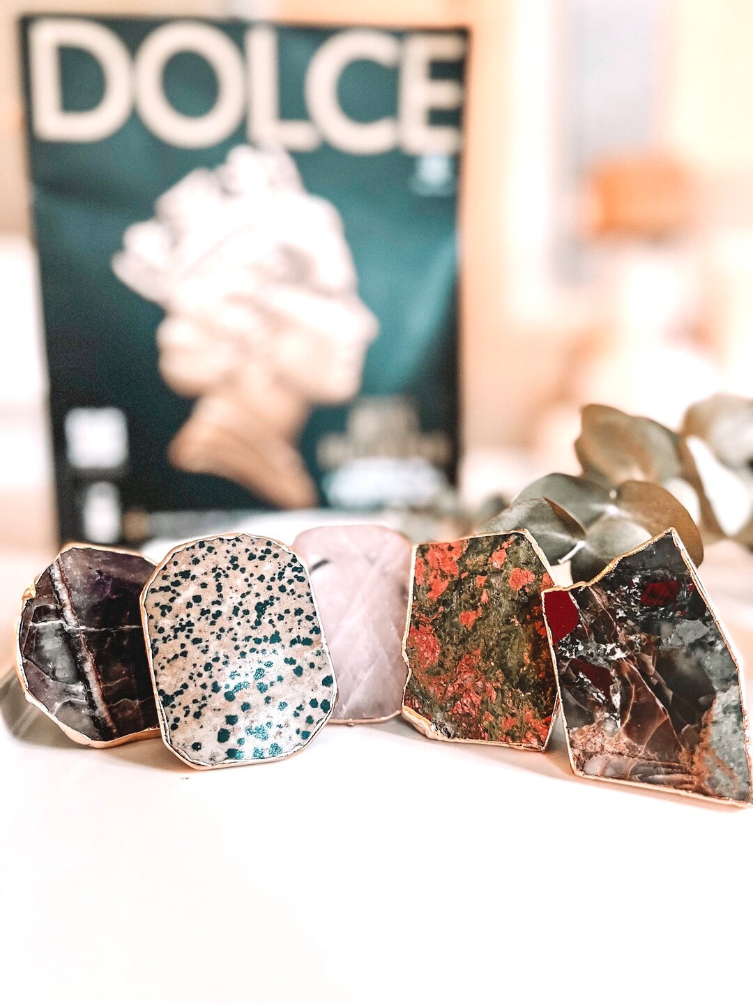 Real Stone Phone Grip. Healing Stone. Phone Accessory. Iphone, Samsung ...