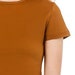 Women's Organic Cotton Crew Neck Tee Shirt in Rust - Etsy