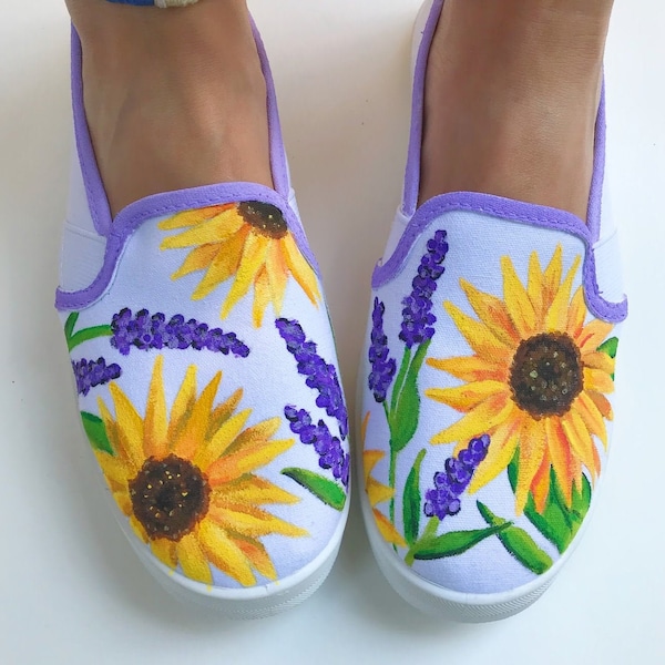 Painted Keds - Etsy