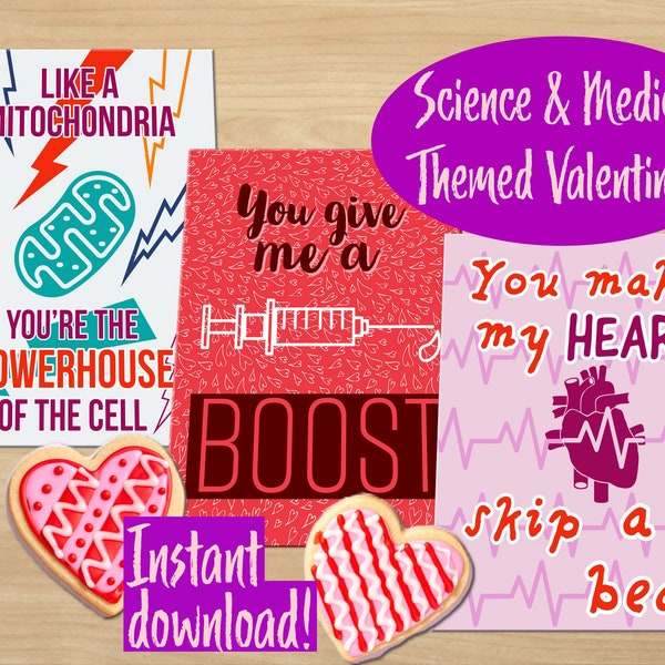 Medical Valentines - Etsy