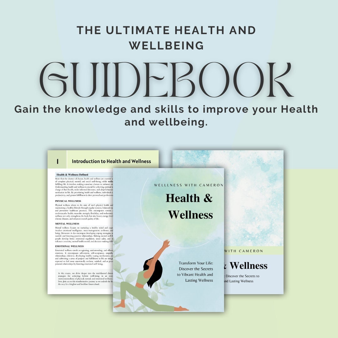 Health and Wellness Guide Book / Tools and Strategies / Mental Health ...