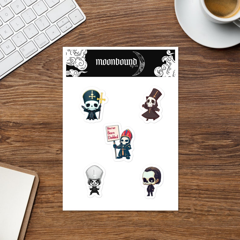 Ghost / Ghost BC (band) Fan Art Sticker Sheet - Etsy