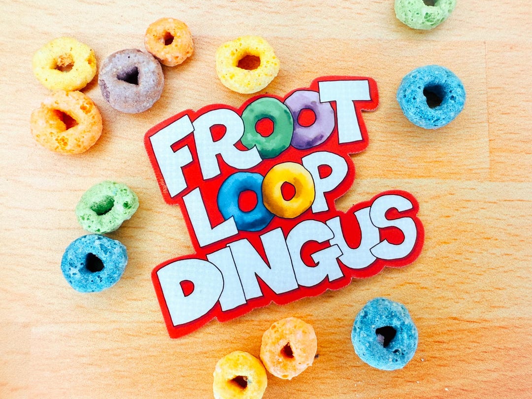 Fruit Loop Dingus Sticker - Etsy