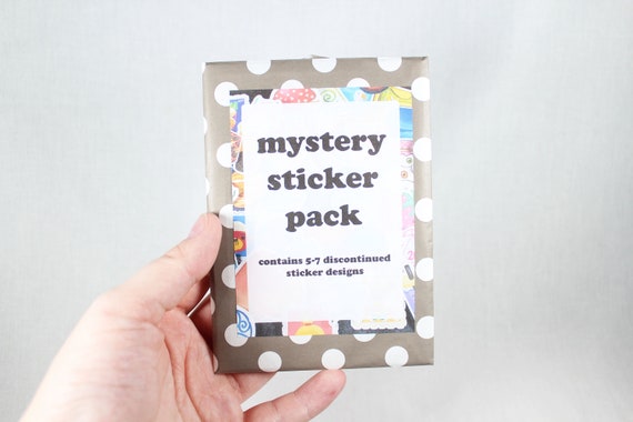 Papercraft Paper, Party & Kids Discontinued Stickers Mystery Sticker ...