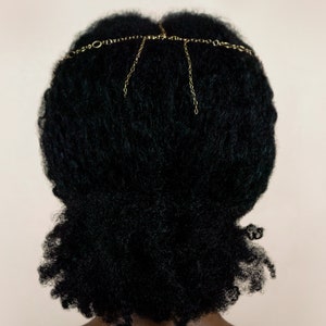 Crystal Mask Unique Gold With Healing Stone Crystals , Face Chain ...