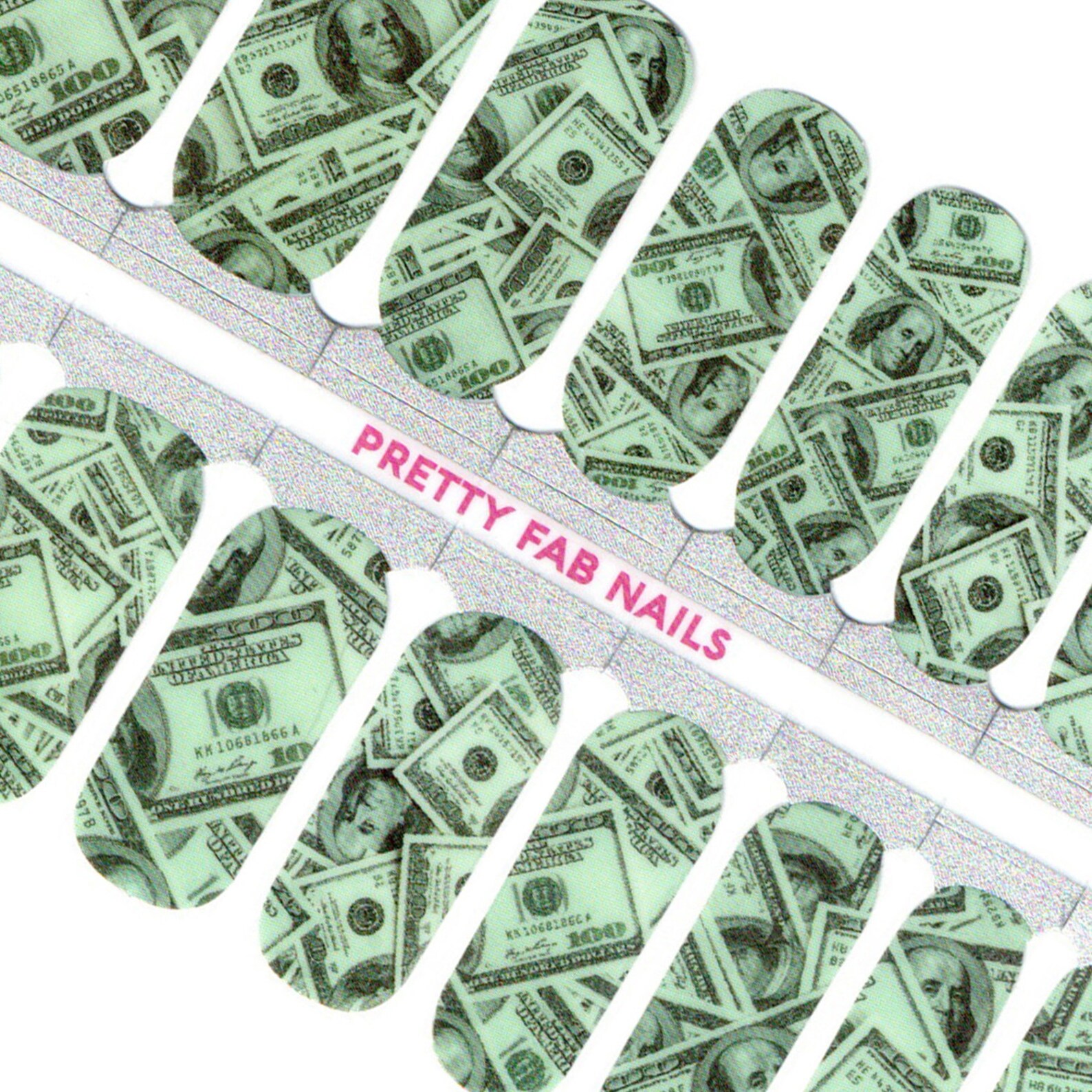 Dollar Bill Nails Money Nail Wraps Hundred Dollar Bill Nail - Etsy