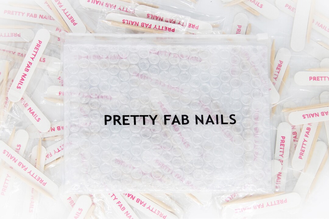 Pretty Fab Nails Exclusive Nail Kit Bubble Pouch | Storage Pouch for ...