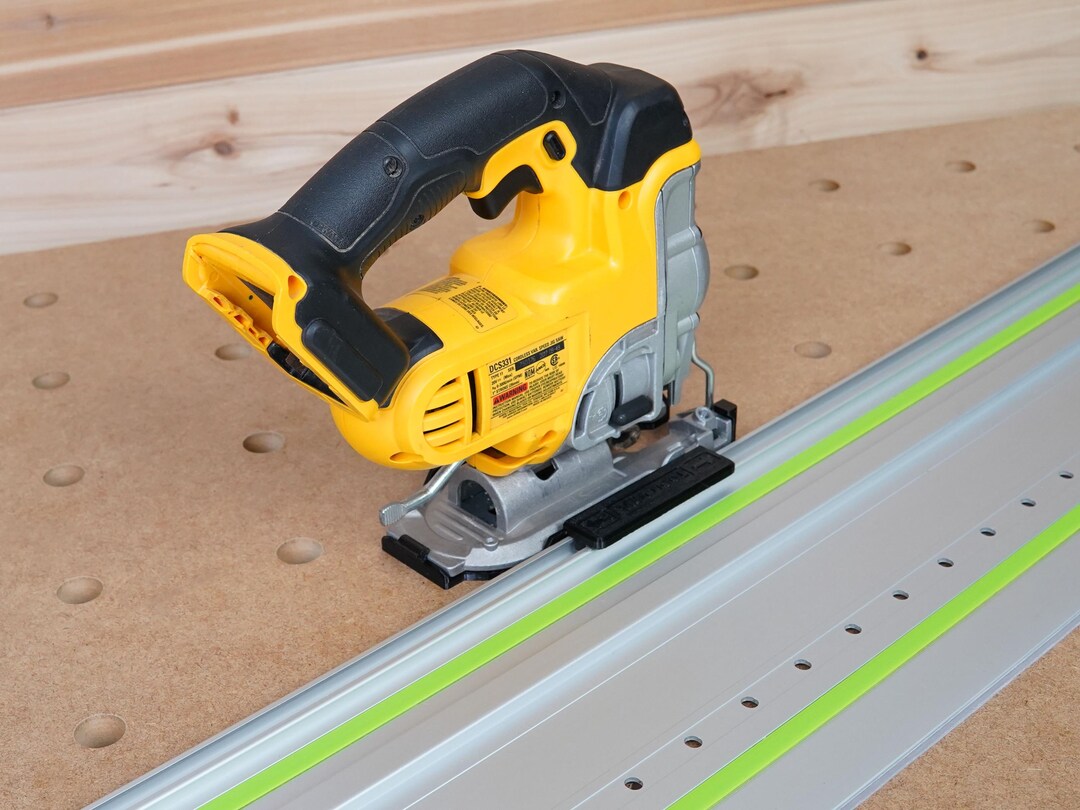 Dewalt Jig Saw Adapter for Track Saw Guide Rails 20v - Etsy