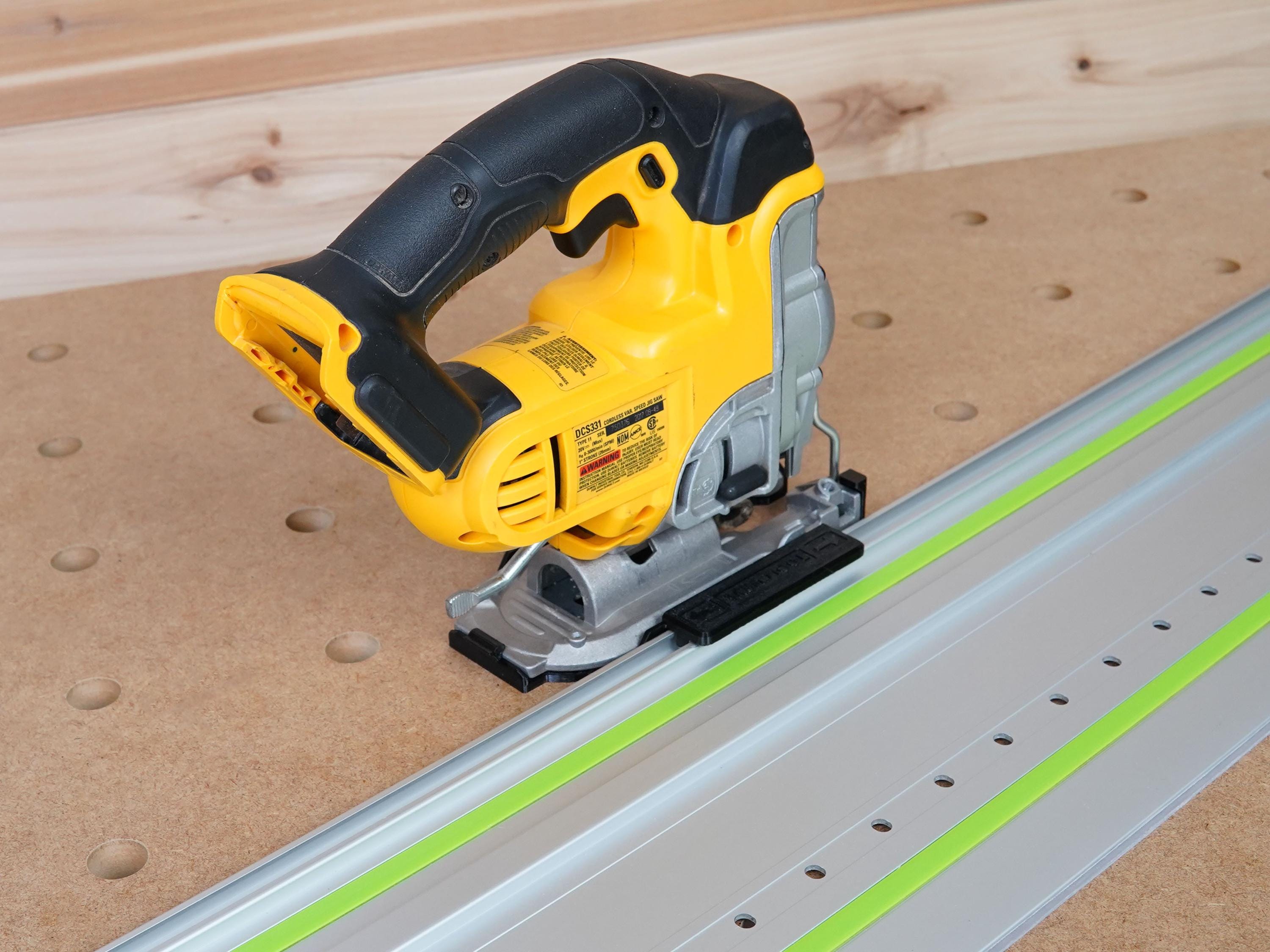 Dewalt Jig Saw Adapter for Track Saw Guide Rails 20v - Etsy
