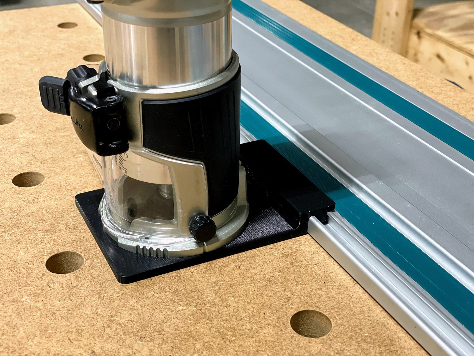 Makita Router Adapter to Makita Track Saw Guide Rail Makita - Etsy