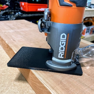 Ridgid Router Extended Base Plate for Ridgid 18v Trim Router - Etsy